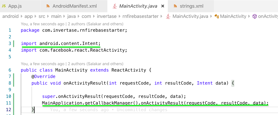 Implementing Facebook login on Android with React Native and Firebase - Fritz ai