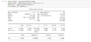 Implementing ARIMA using Statsmodels and Python - Fritz ai