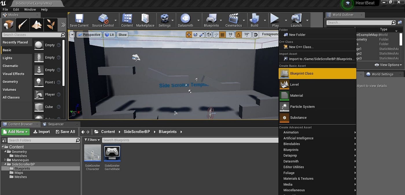 Creating a side-scroller mobile game with Unreal Engine 4—with no prior experience - Fritz ai