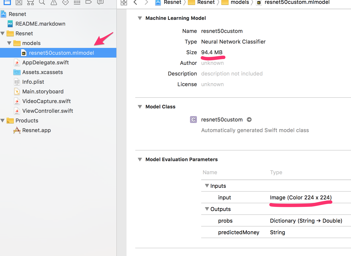 How to retrain ResNet in Keras and use it in an iOS App via Core ML - Fritz ai