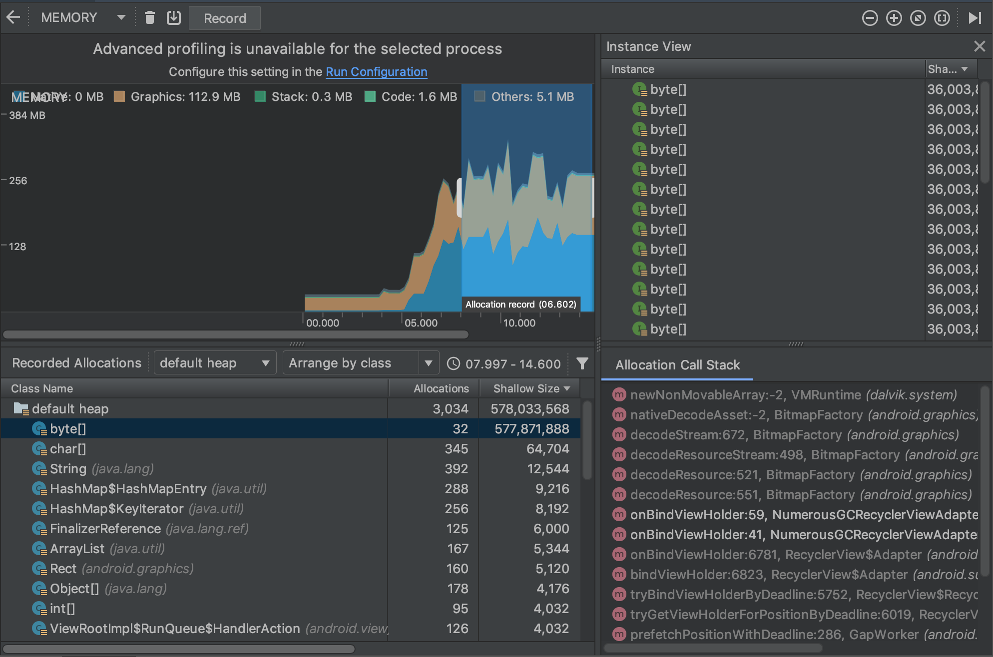 Profiling your app with Android Studio - Fritz ai
