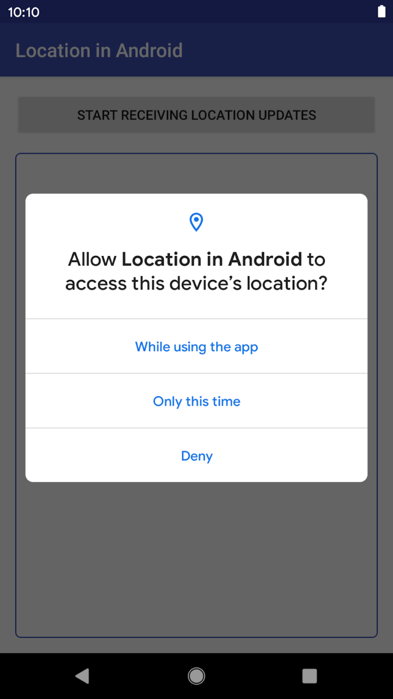 Handling Location Data in Android - Fritz ai