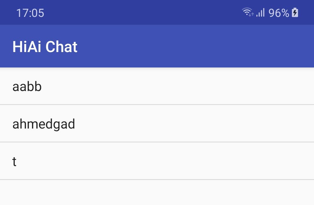 Receiving Conversation Text Messages for an Android Chat Application ...