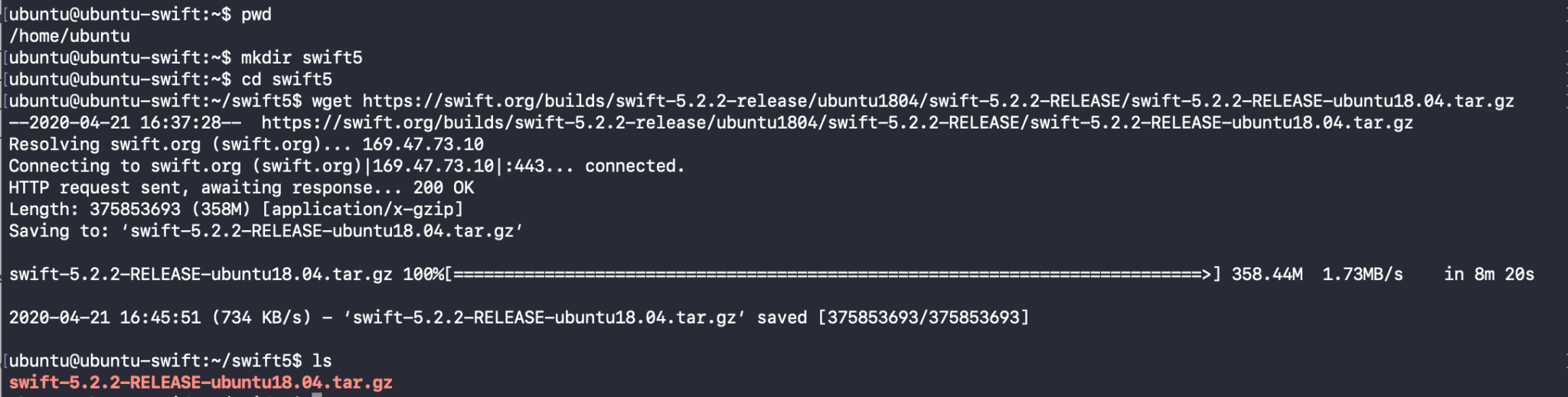 Getting Started with Swift on Ubuntu - Fritz ai
