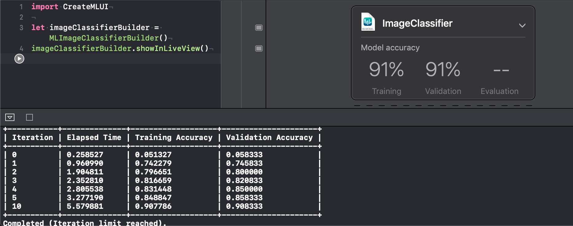 Build iOS-ready machine learning models using Create ML - Fritz ai