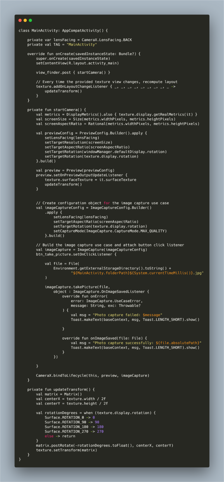 Introduction to CameraX on Android - Fritz ai