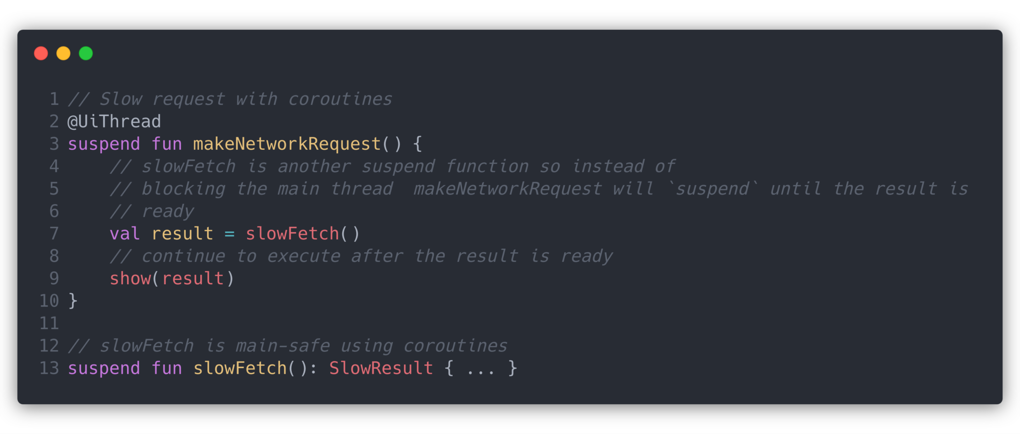Handling Background Tasks with Kotlin Coroutines in Android - Fritz ai