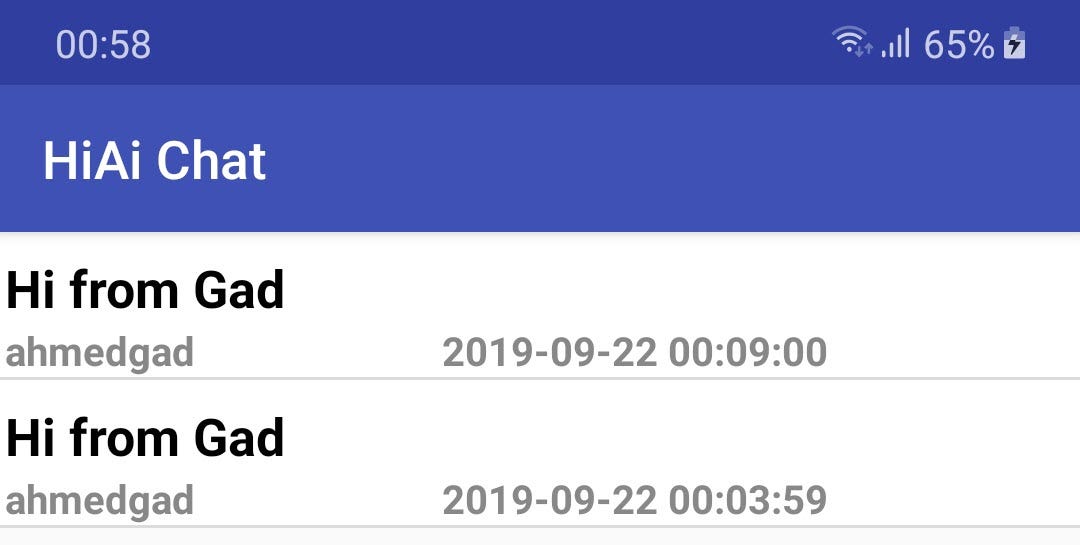 Receiving Conversation Text Messages for an Android Chat Application ...