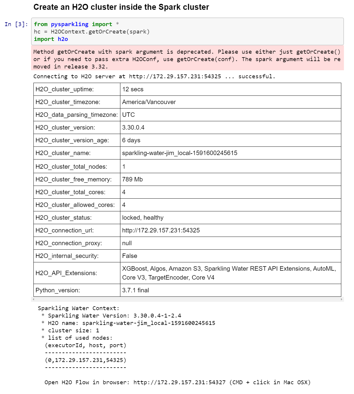 H2O AutoML + Big Data Processing with Apache Spark - Fritz ai