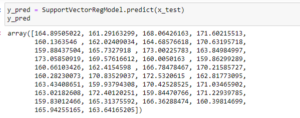 Support Vector Regression in Python Using Scikit-Learn - Fritz ai