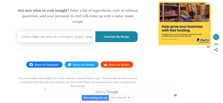 6 Best AI Recipe Generators in 2024: Our Top Picks - Fritz ai