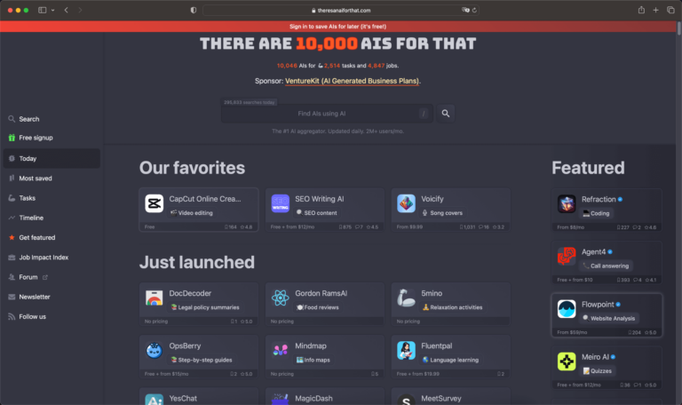 Best AI Tool Directories in 2024 - Fritz ai