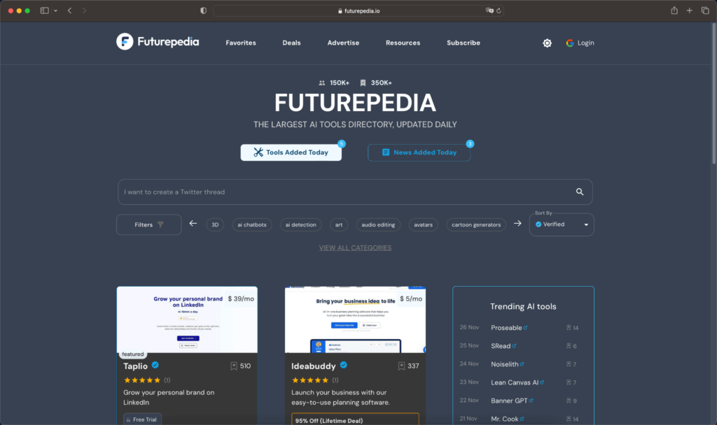 Best AI Tool Directories in 2024 - Fritz ai