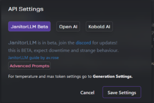 How to Use Janitor AI with OpenAI API - Fritz ai