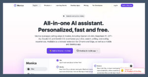 Monica AI Review: Is This Chrome AI Assistant Actually Useful? - Fritz ai
