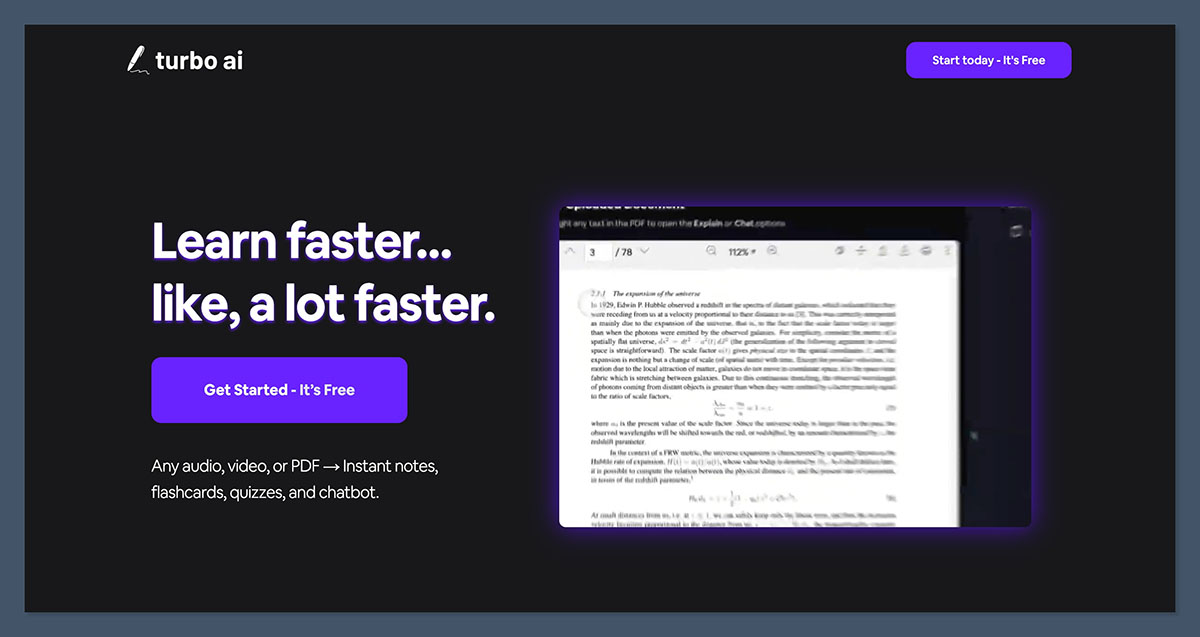 TurboLearn AI Review: 2025 Verdict - Fritz ai