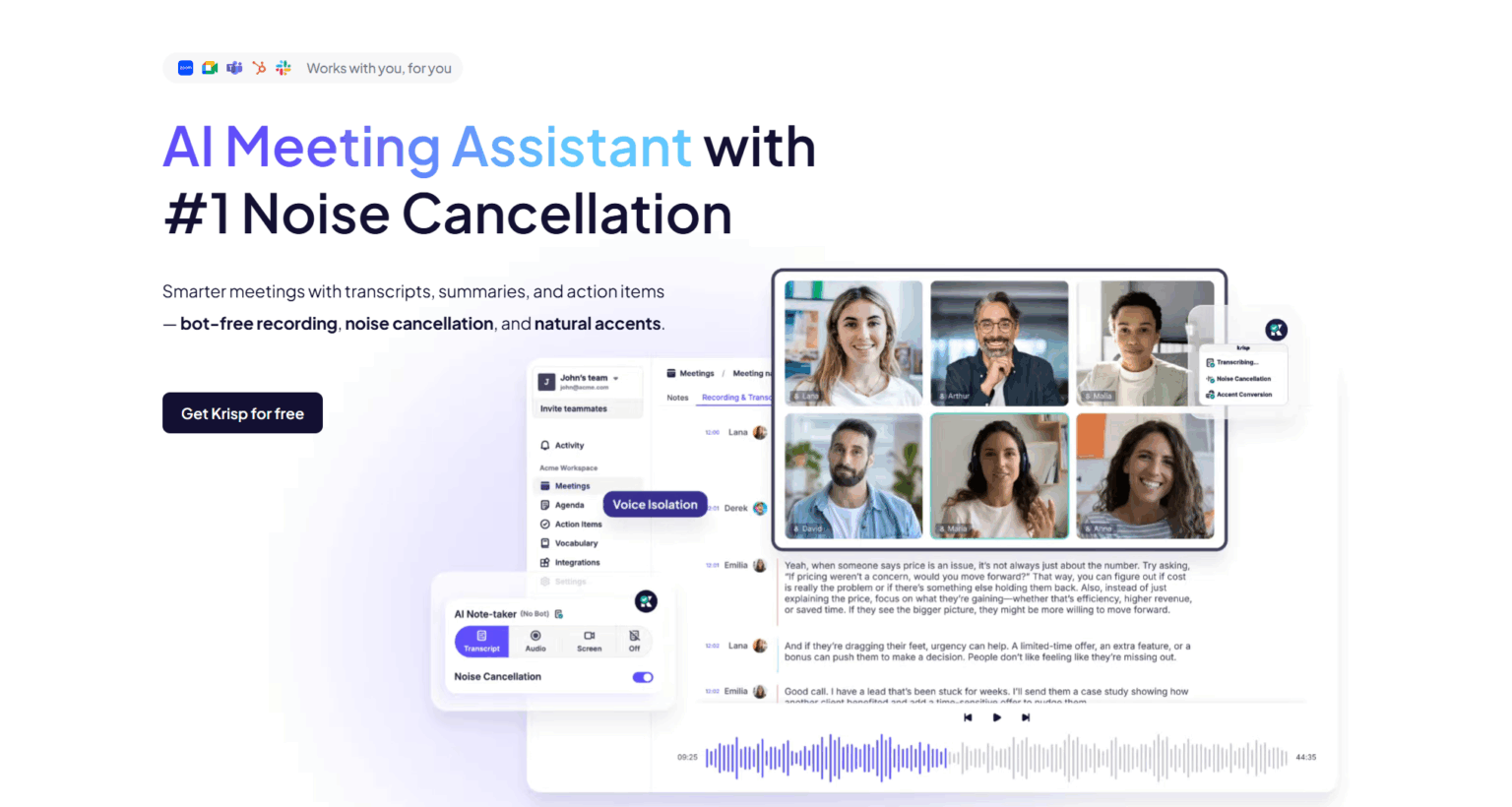 Krisp.ai Review: My Honest Test of the AI Meeting Assistant - Fritz ai