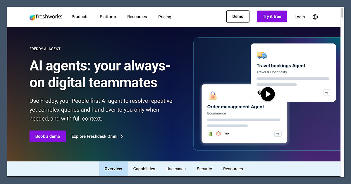 Freddy AI Review: Smarter Support Inside Freshdesk - Fritz ai