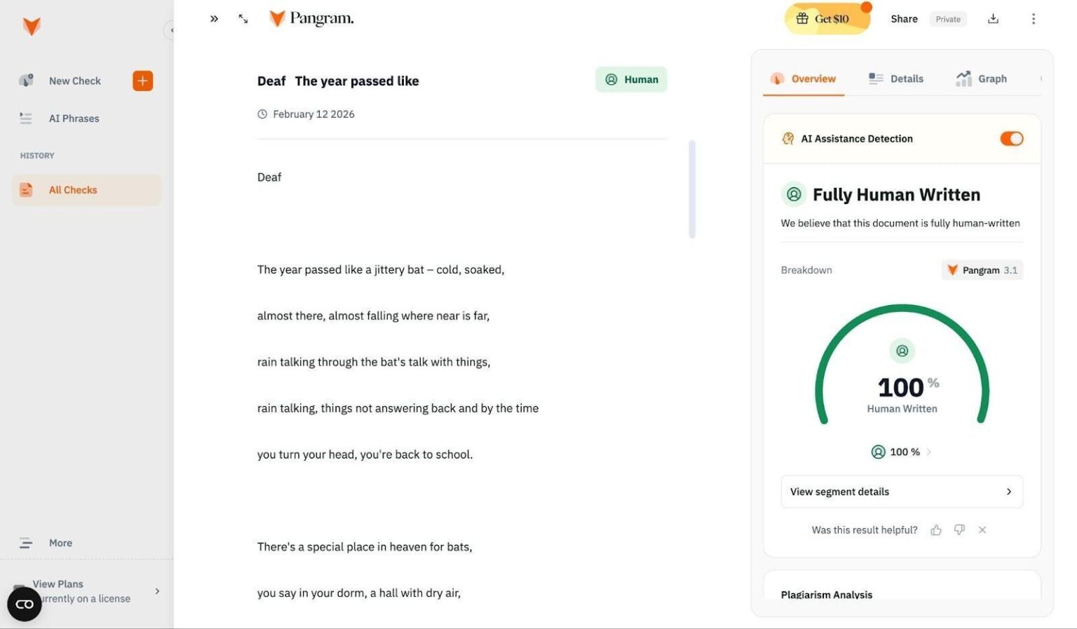 Pangram Review: The AI Detector that Makes False Positives a Thing of ...